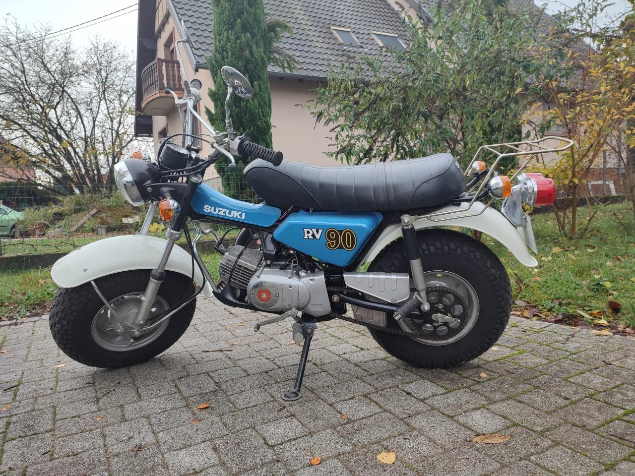 Suzuki RV 90 VanVan de 1977 à vendre - moto ancienne de collection