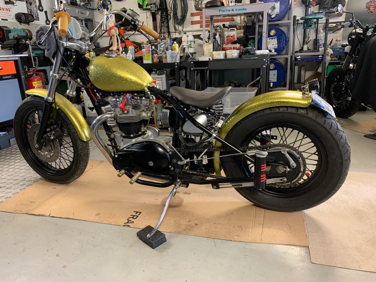 Triumph TR6 Triumph 650 chopper de 1967 à vendre - moto ancienne de ...