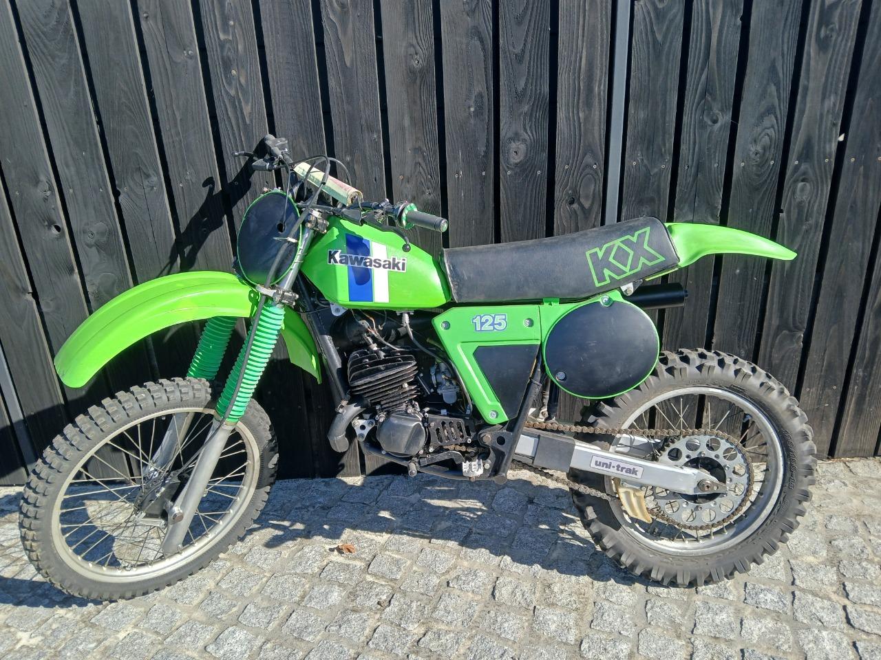 Kawasaki KX 80 KX 125 de 1981 à vendre - moto ancienne de collection