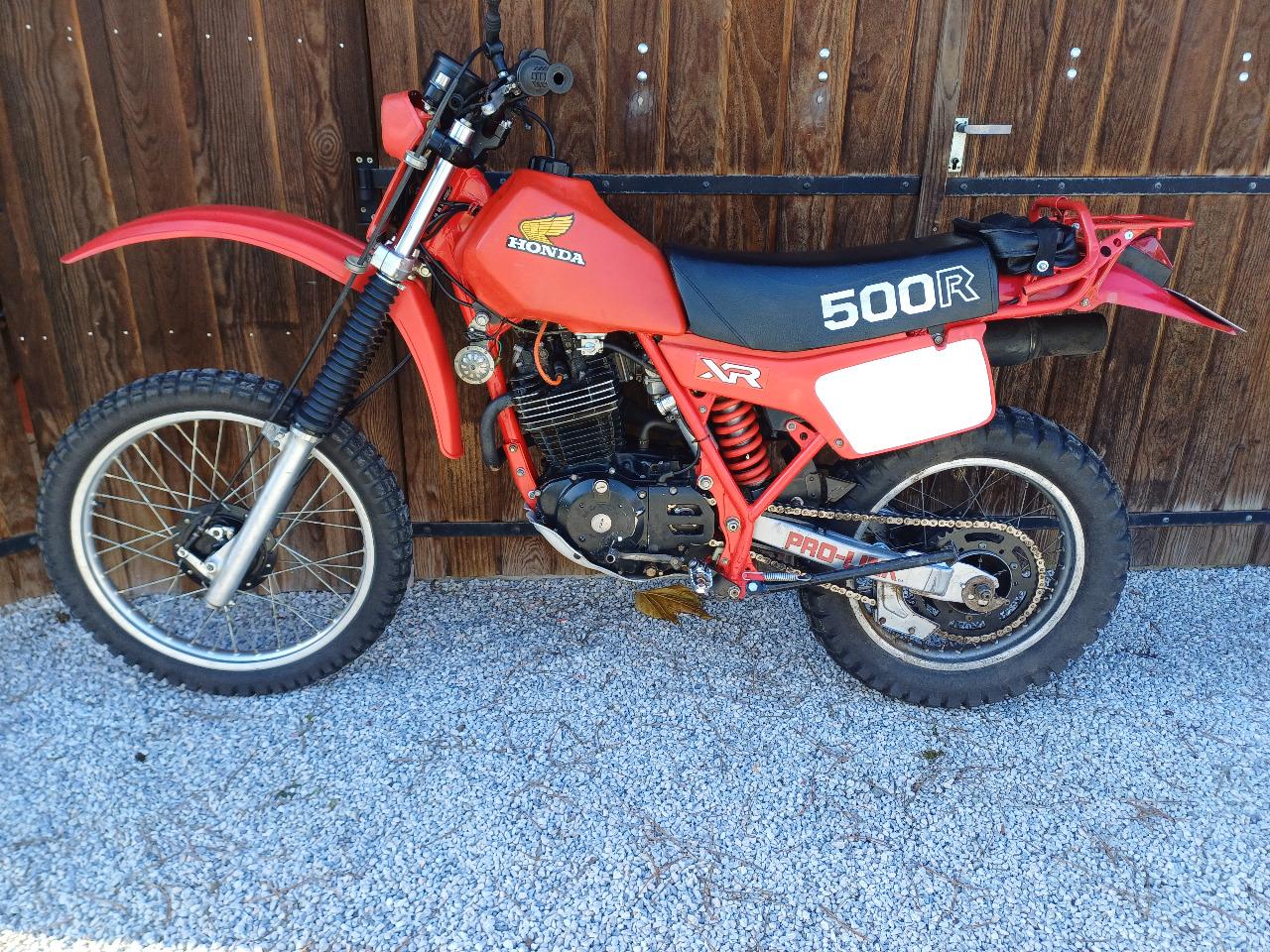 Honda XR 500 R de 1982 à vendre - moto ancienne de collection