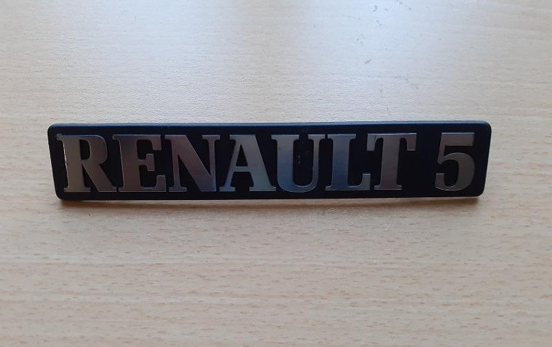 Logo RENAULT 5 (R5) à vendre
