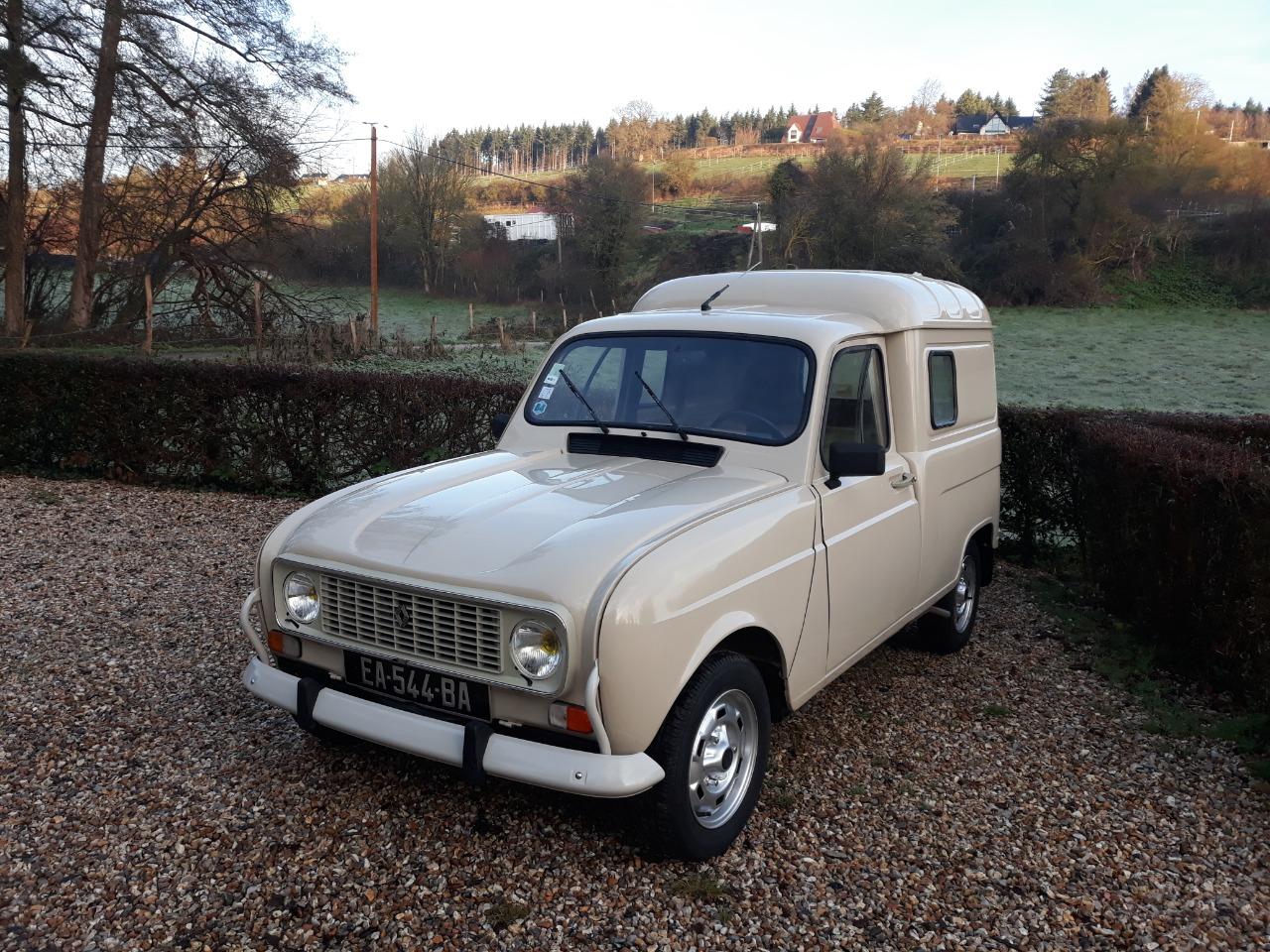 Renault 4L (R4L) Fourgonnette F4 de 1984 à vendre - voiture ancienne de ...