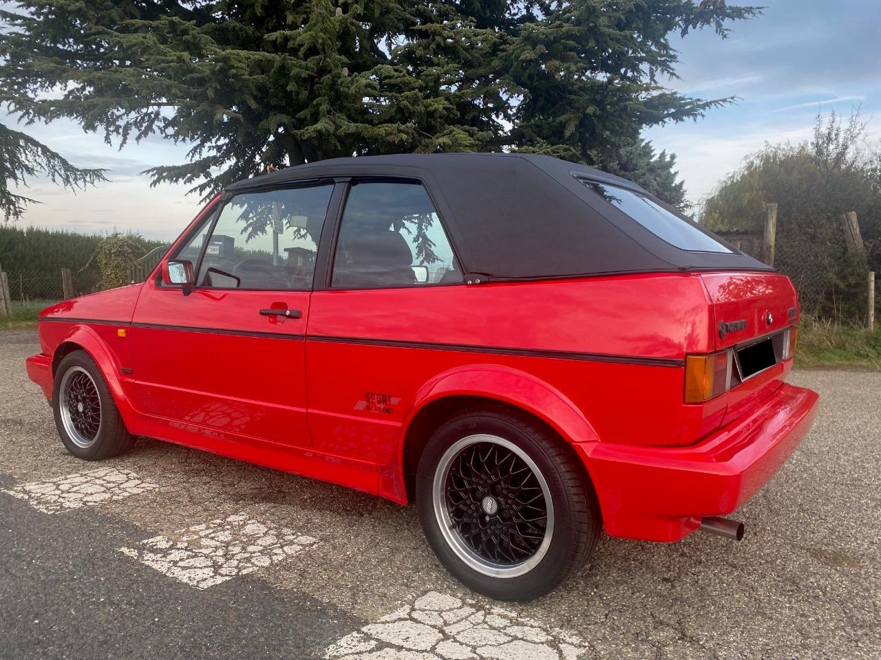 Volkswagen Golf Cabriolet Sport Line de 1991 à vendre - voiture ...