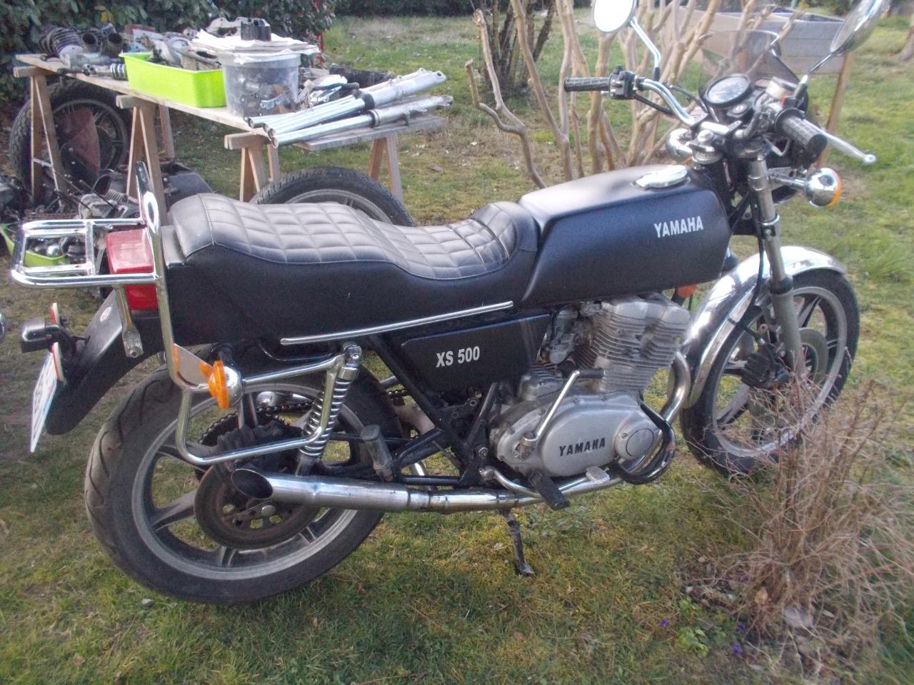 Yamaha XS 500 1h2 de 1976 à vendre - moto ancienne de collection