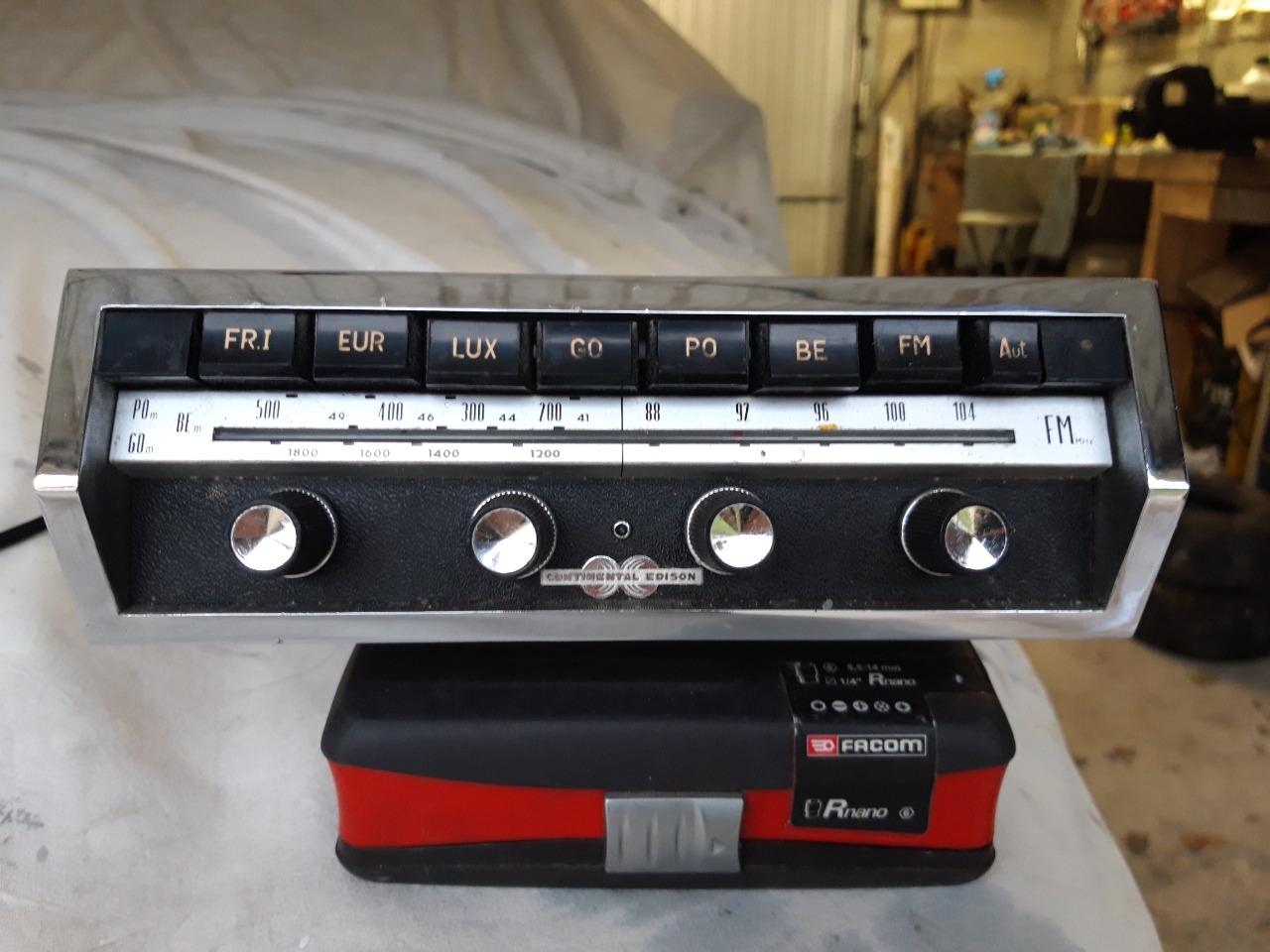 Autoradio CITROEN DS CITROEN DS ET ID à vendre | Page 384