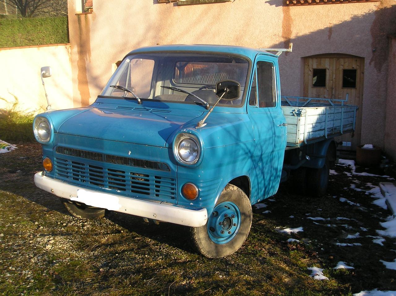 Ford Transit MK1 version plateau de 1968 à vendre - utilitaire ancien ...