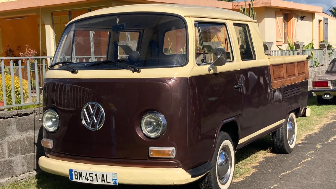 Volkswagen Combi T2 Double cabine de 1977 à vendre - utilitaire ancien ...