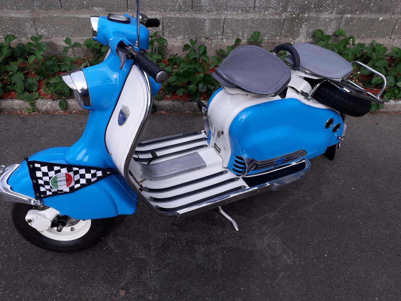 Lambretta LD 125 de 1956 à vendre - moto ancienne de collection