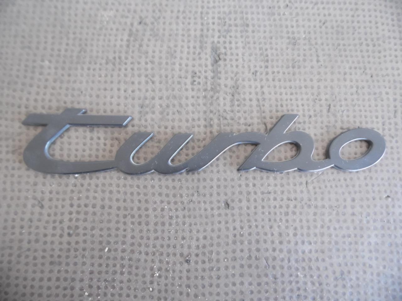 MONOGRAMMES " TURBO" PORSCHE 944 à vendre