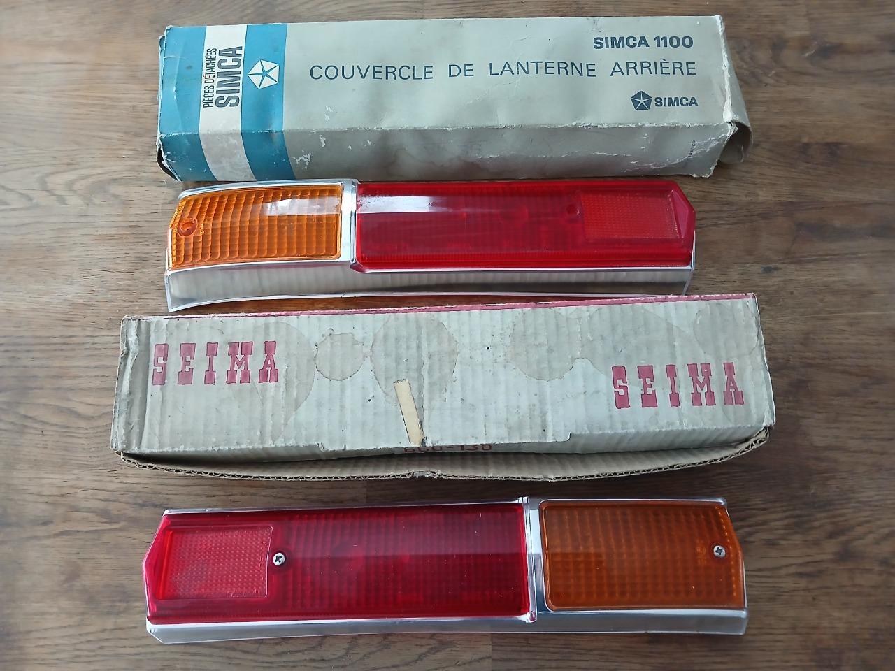 Cabochons de feux arrière SIMCA 1100 série 1 à vendre