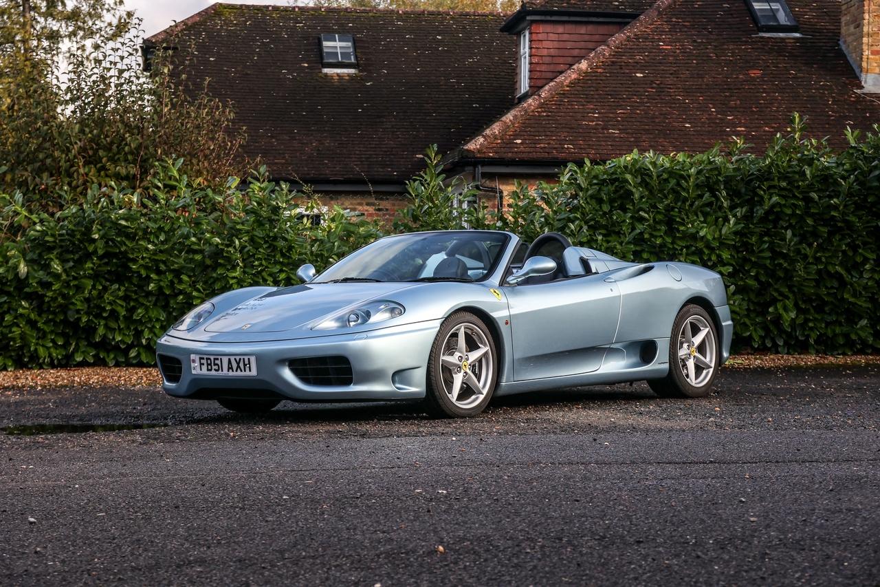 2002 Ferrari 360 Modena Spider Manual En Vente Aux Enchères