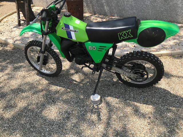 Kawasaki KX 80 de 1982 à vendre - moto ancienne de collection