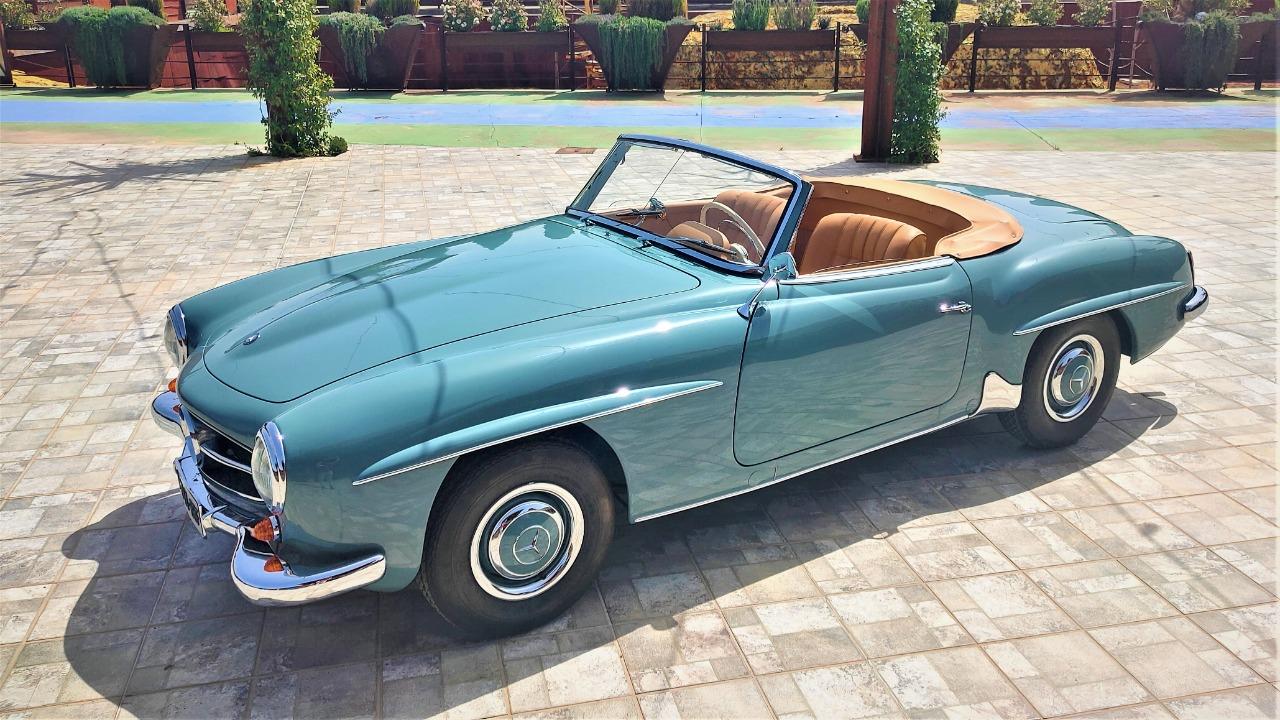 Mercedes 190 SL W121 de 1956 à vendre - voiture ancienne de collection