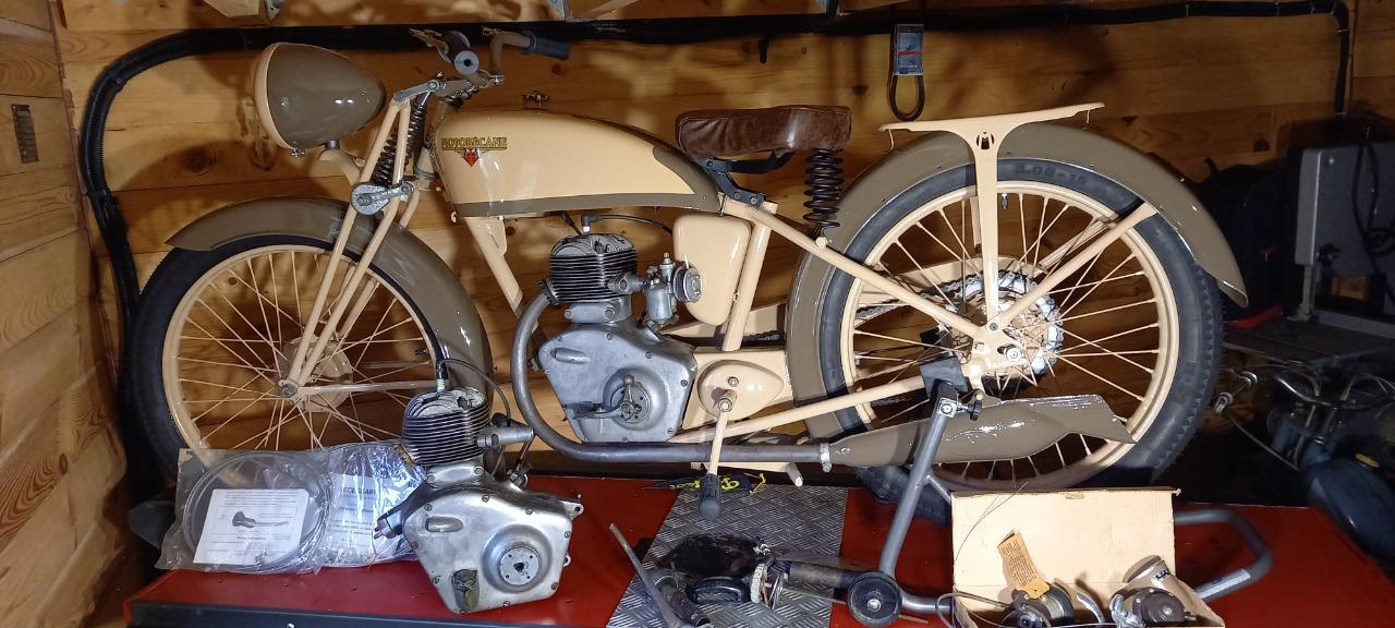 Motobecane D45 D45A de 1948 à vendre - moto ancienne de collection