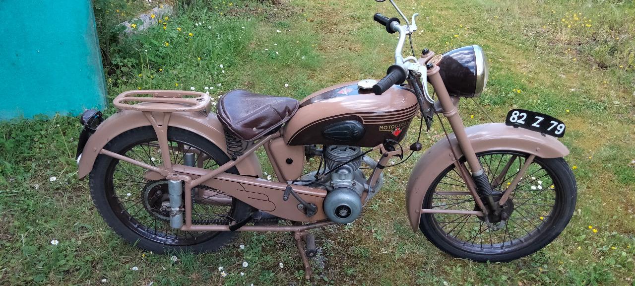 Motoconfort C45S 125 de 1952 à vendre - moto ancienne de collection