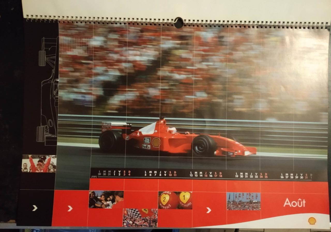 Ferrari shell. FORMULA 1 à vendre
