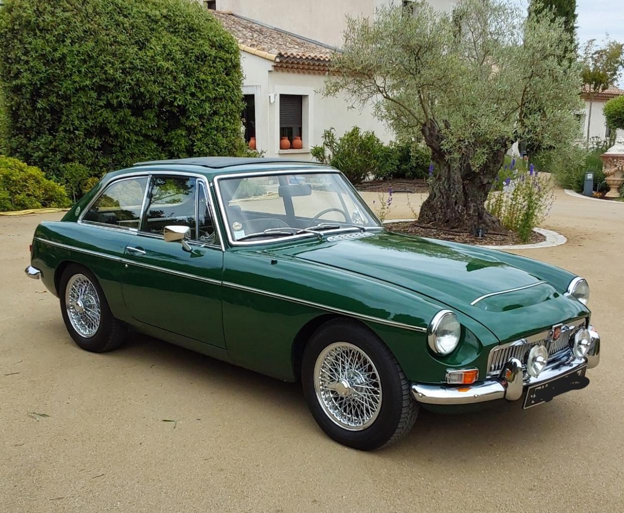 Mg MgC Mg C GT de 1968 à vendre - voiture ancienne de collection