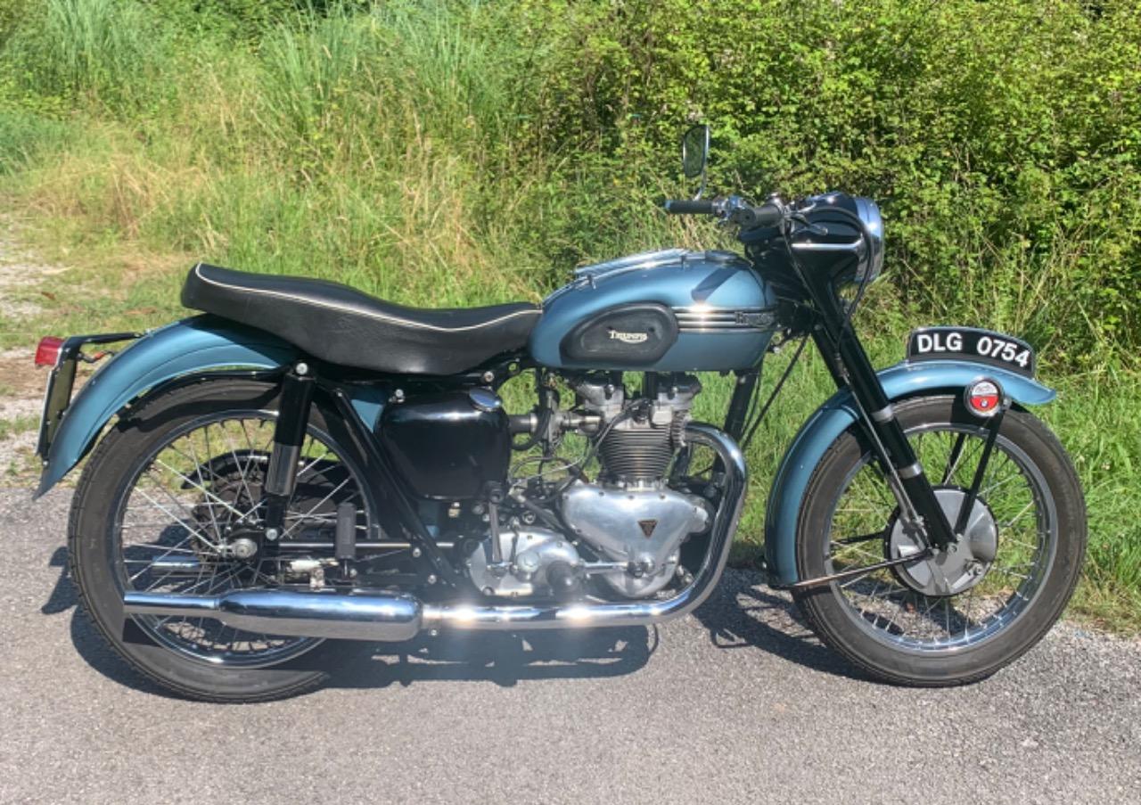 Triumph Tiger 100 T100 de 1954 à vendre - moto ancienne de collection