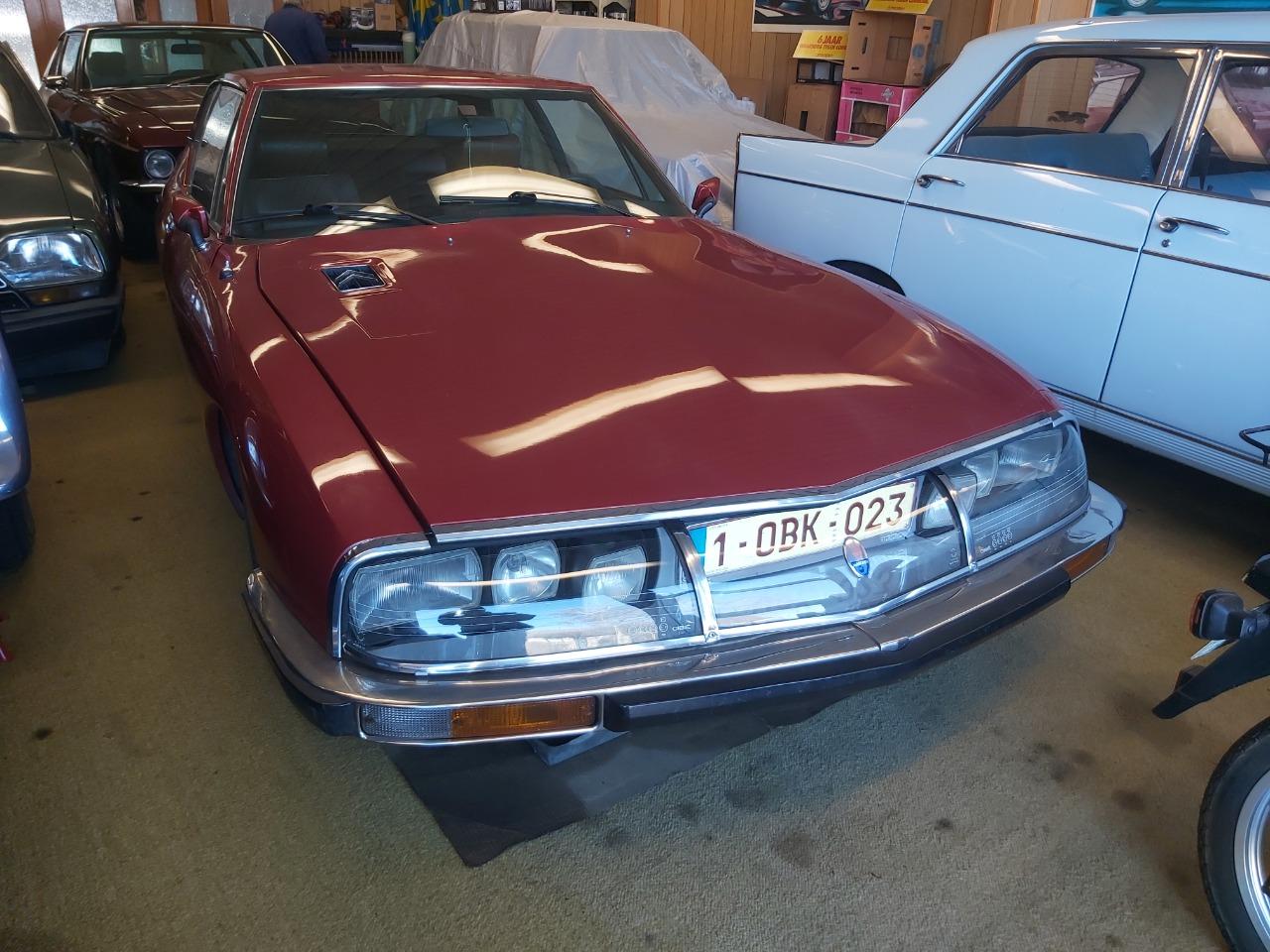 Citroen SM 2.7 injection de 1973 à vendre - voiture ancienne de collection