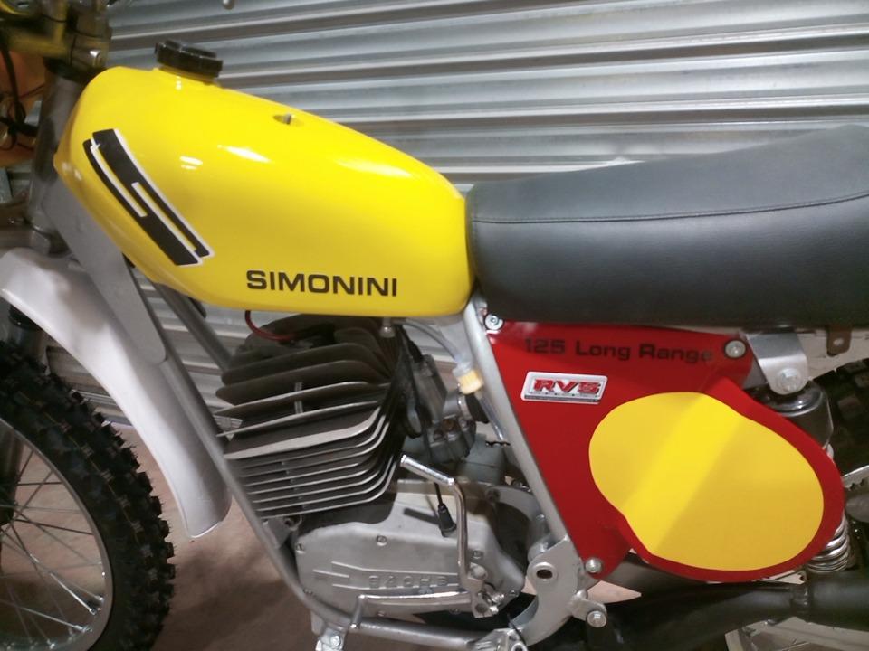 Simonini Long range 125 Enduro de 1975 à vendre - moto ancienne de ...