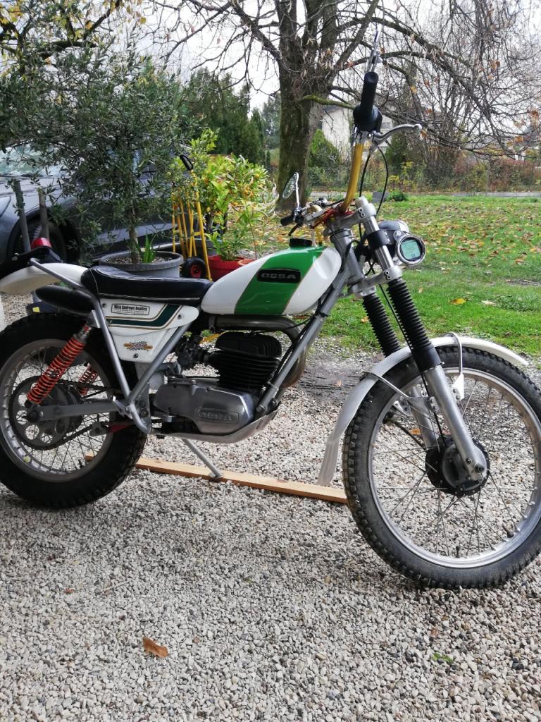 Ossa 250 Trial 250 MAR de 1972 à vendre - moto ancienne de collection ...
