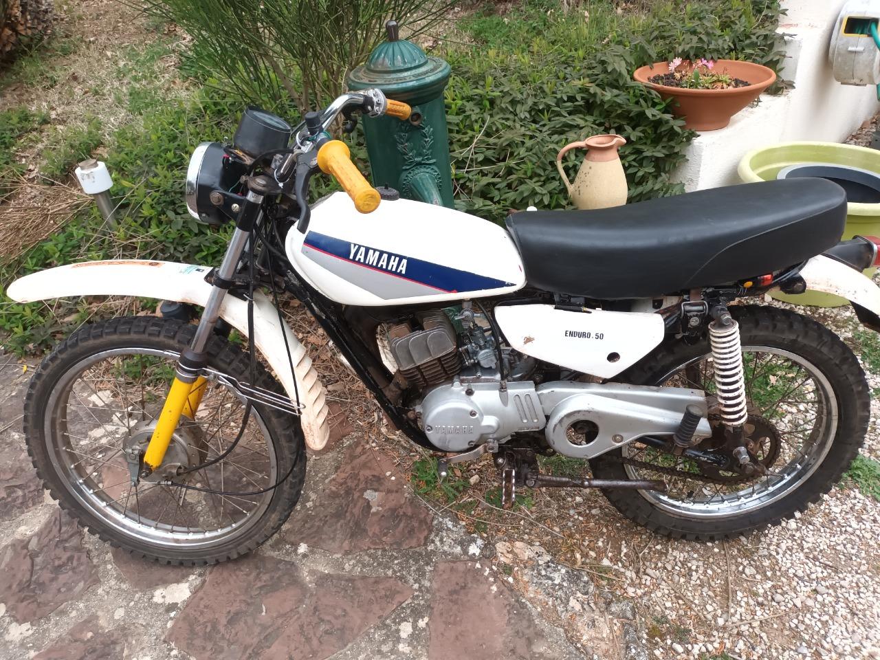 Yamaha DT 50 2M5 de 1977 à vendre - moto ancienne de collection