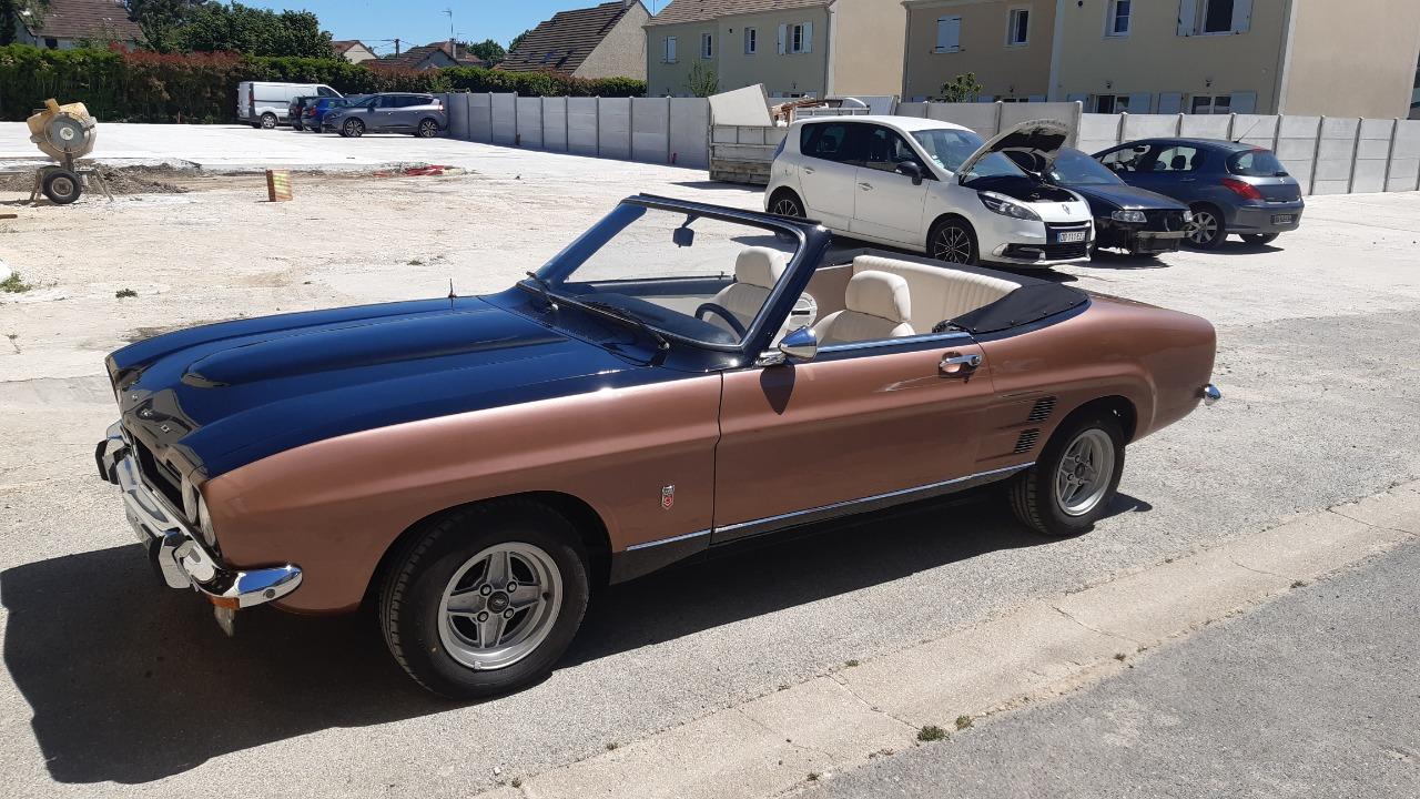 Ford Capri CABRIOLET V6 2.3 de 1973 à vendre - voiture ancienne de ...