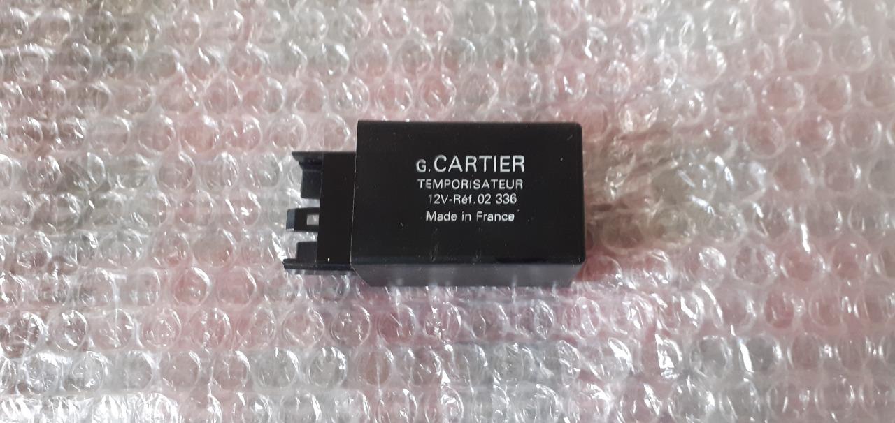 Relais G.CARTIER 02336, temporisateur 12v à vendre