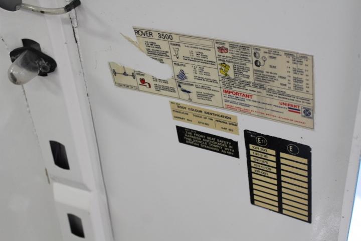 Rover 3500 BV4 TRIPLEX de 1978 à vendre - voiture ancienne de collection