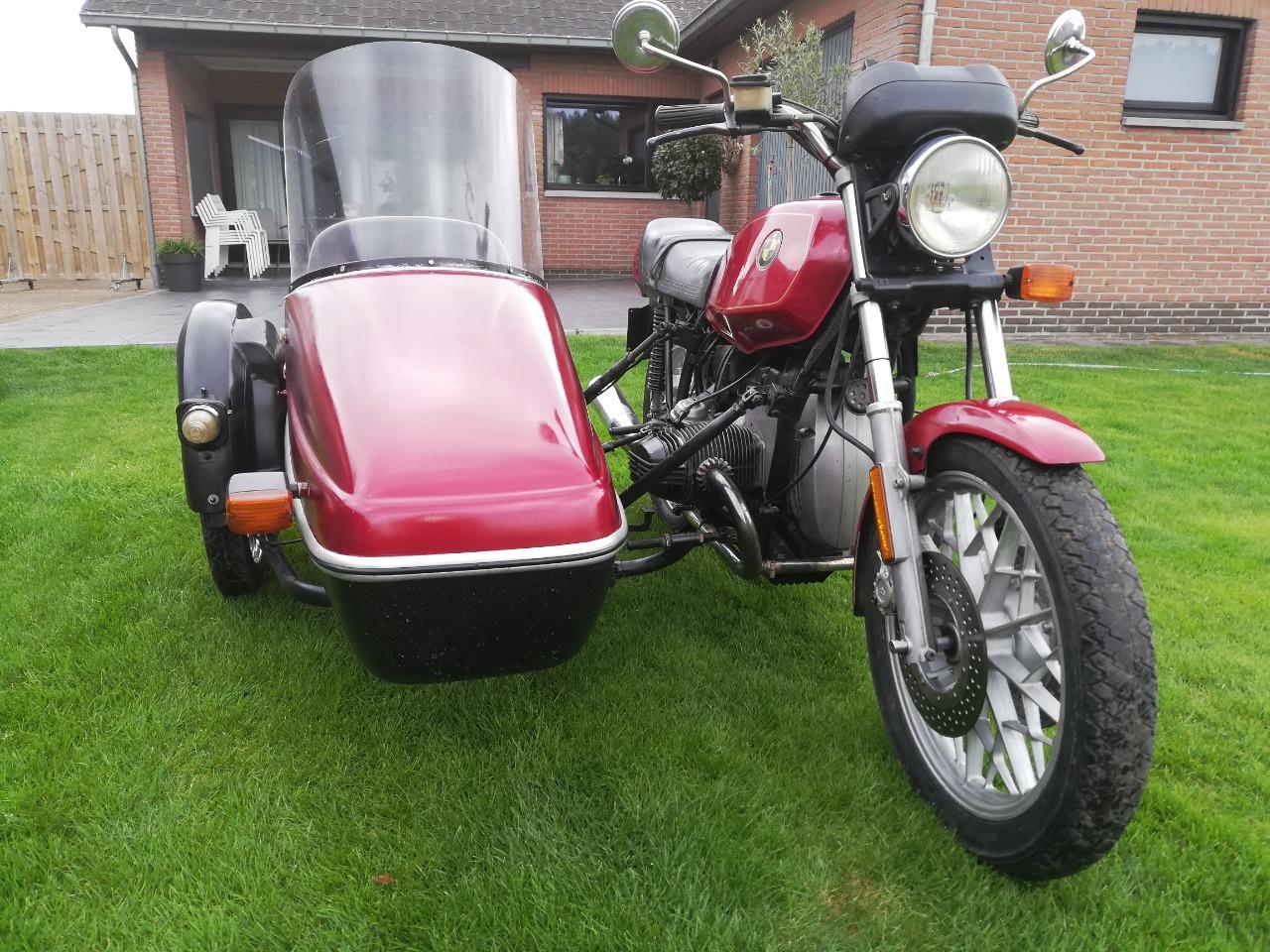 Bmw R65 R65 avec sidecar de 1981 à vendre - moto ancienne de collection
