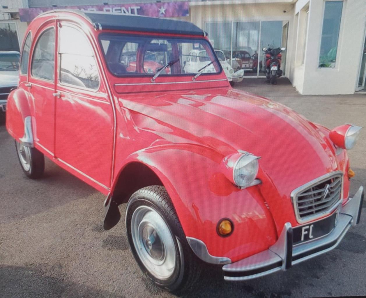 Citroen 2CV 6 de 1974 à vendre - voiture ancienne de collection