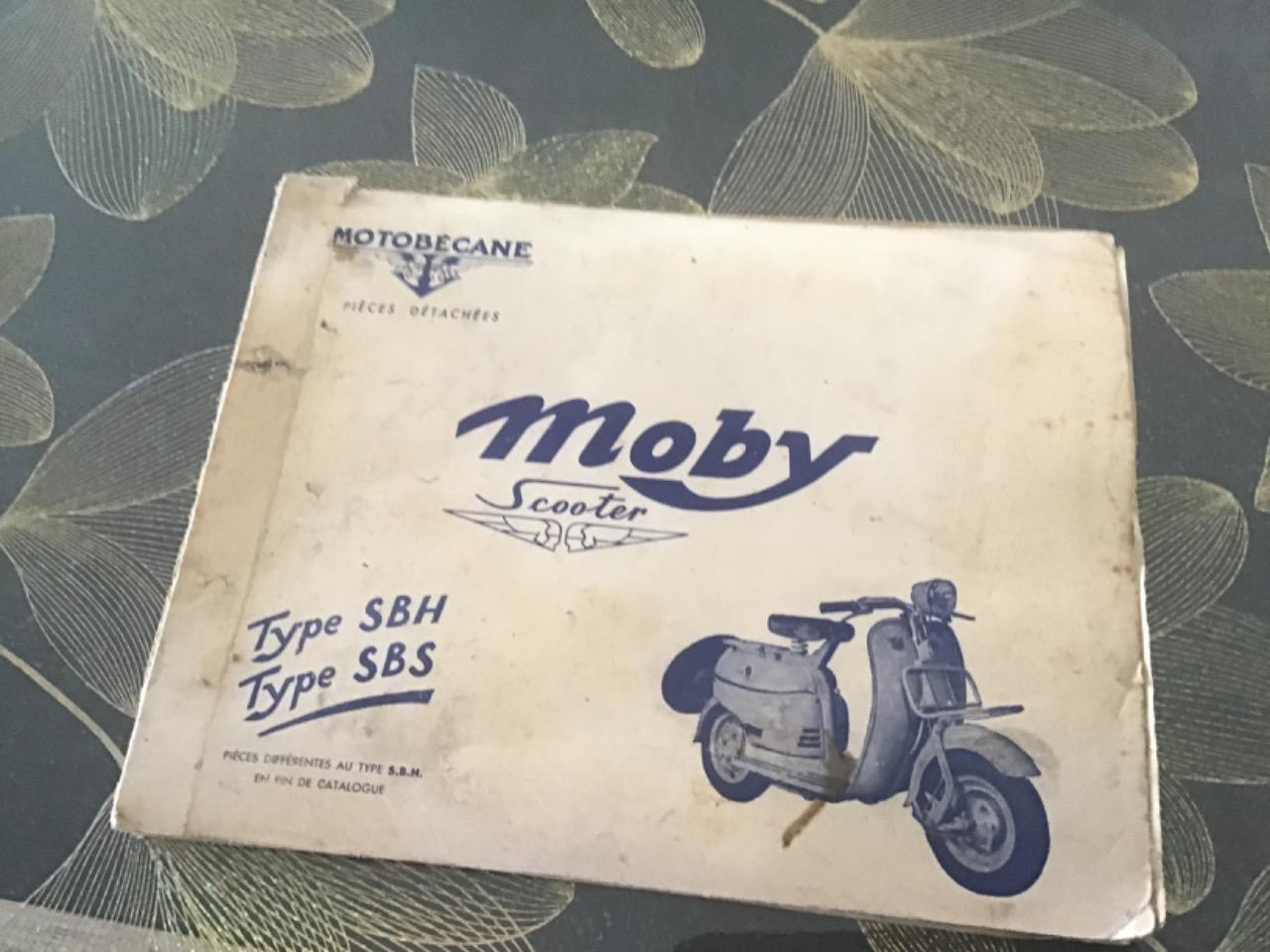Notice Moby scooter motobecane à vendre