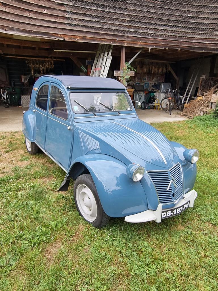 Citroen 2CV de 1961 à vendre - voiture ancienne de collection