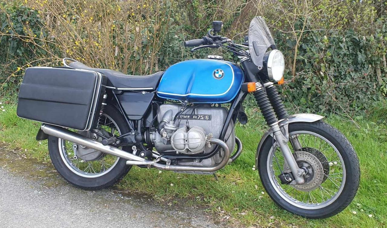 Bmw R75 /6 de 1976 à vendre - moto ancienne de collection