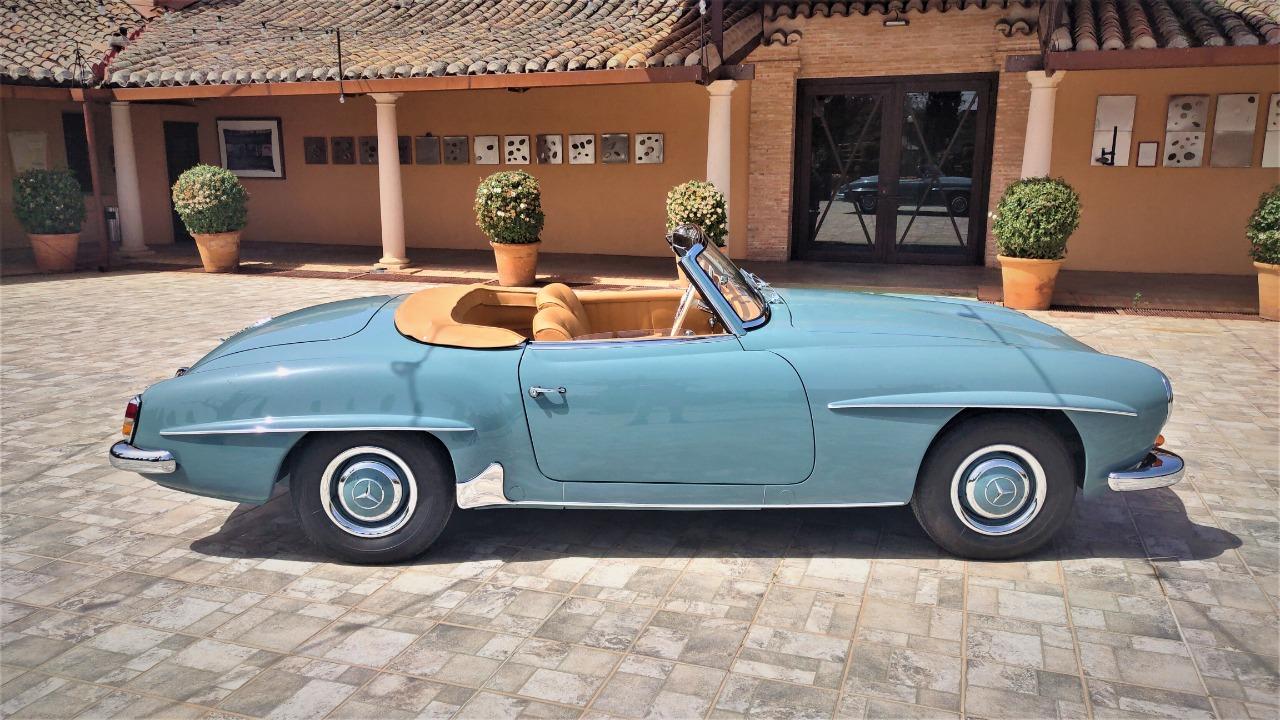 Mercedes 190 SL W121 de 1956 à vendre - voiture ancienne de collection