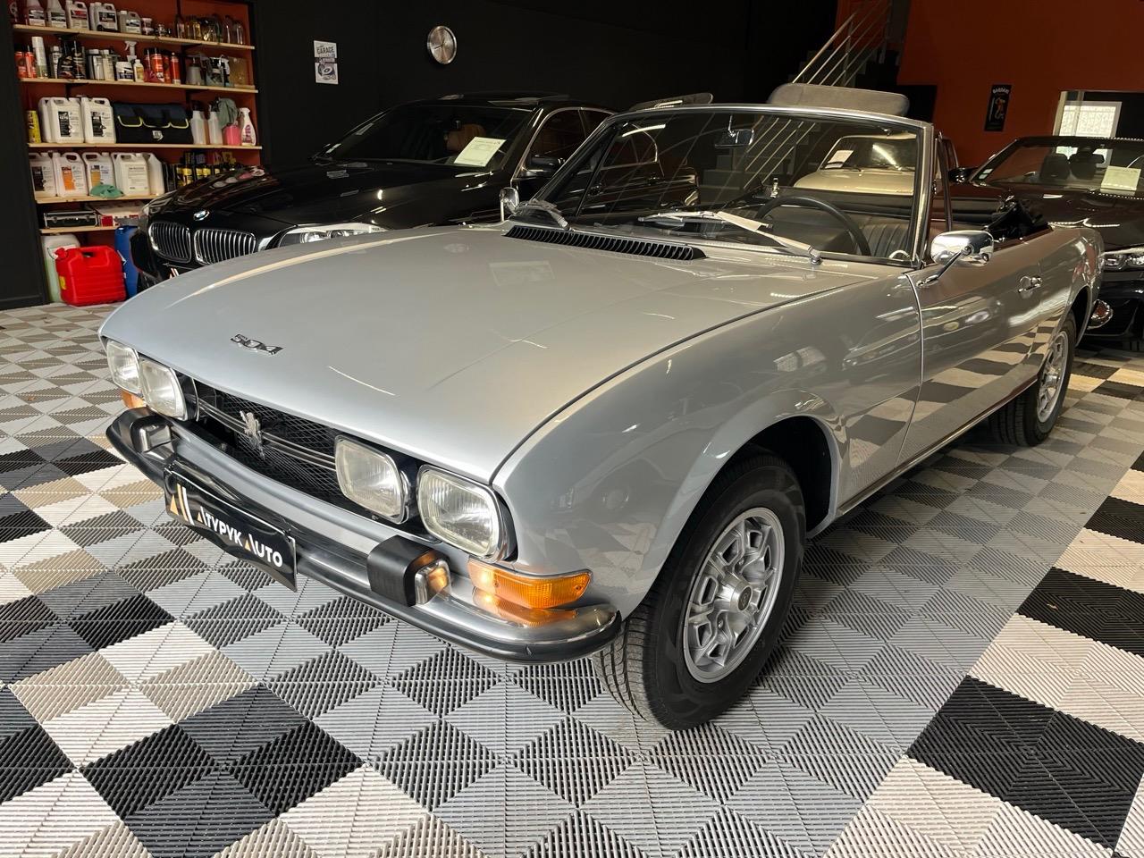 Peugeot 504 Cabriolet 1,8i de 1970 à vendre - voiture ancienne de ...
