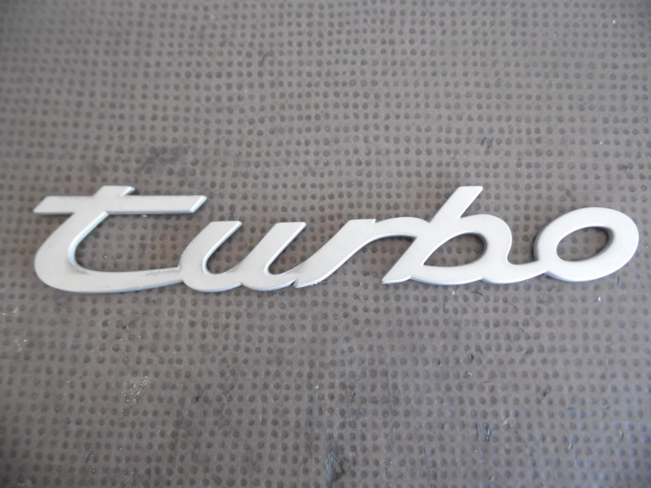 MONOGRAMMES " TURBO" PORSCHE 944 à vendre