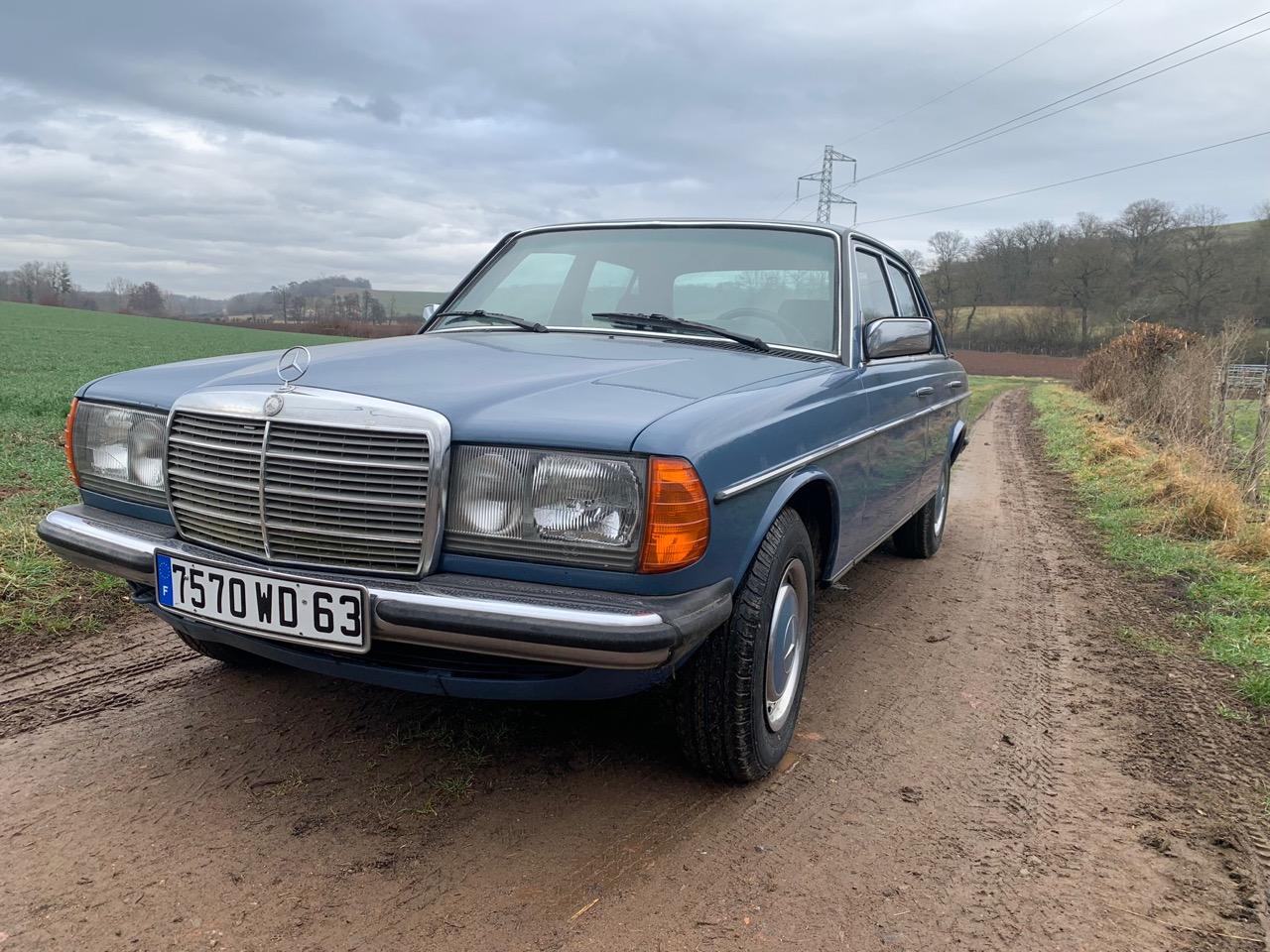 Mercedes 240 D W123 de 1984 à vendre - voiture ancienne de collection ...