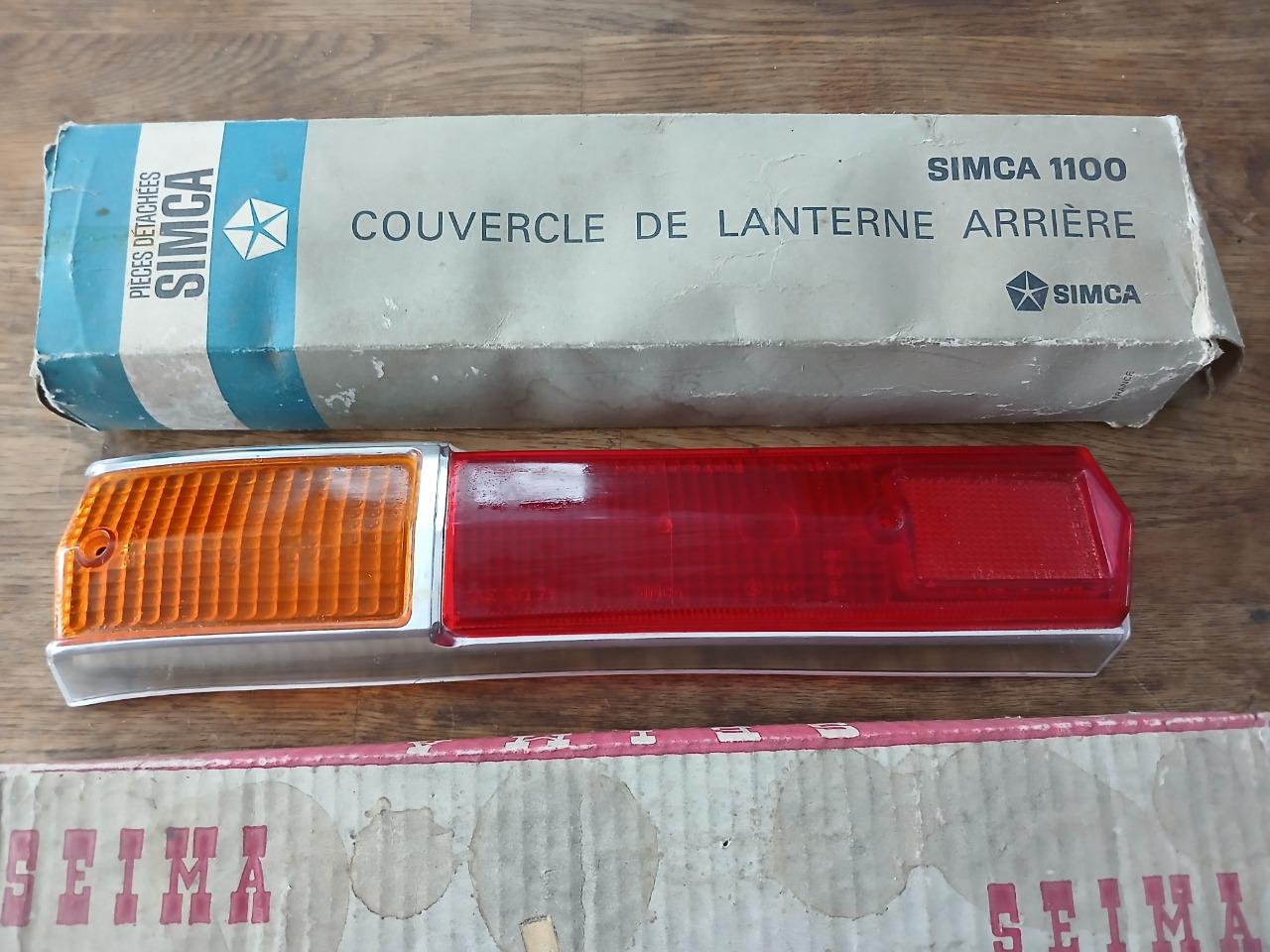 Cabochons de feux arrière SIMCA 1100 série 1 à vendre