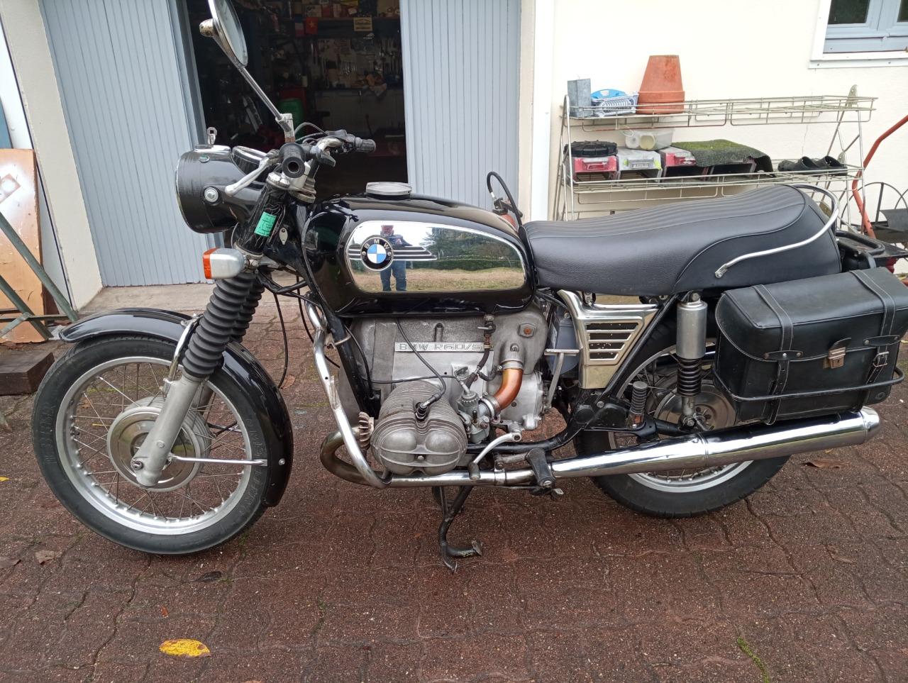 Bmw R60 /5 de 1971 à vendre - moto ancienne de collection