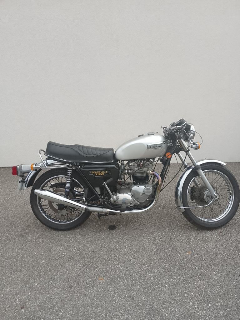 Triumph Bonneville T140 de 1988 à vendre - moto ancienne de collection