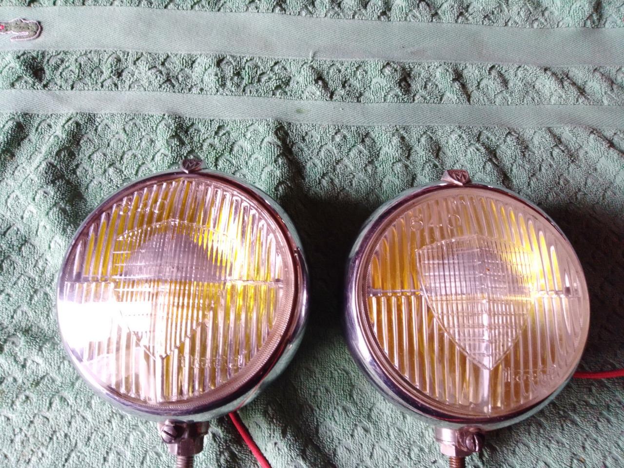 Phares Marchall 640 chromé virages brouillard à vendre