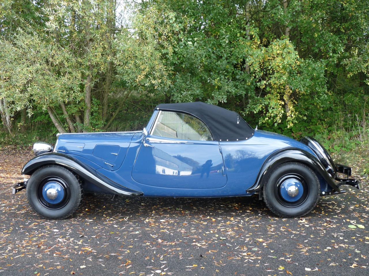 Citroen Traction 7 C Cabriolet de 1934 à vendre - voiture ancienne de ...