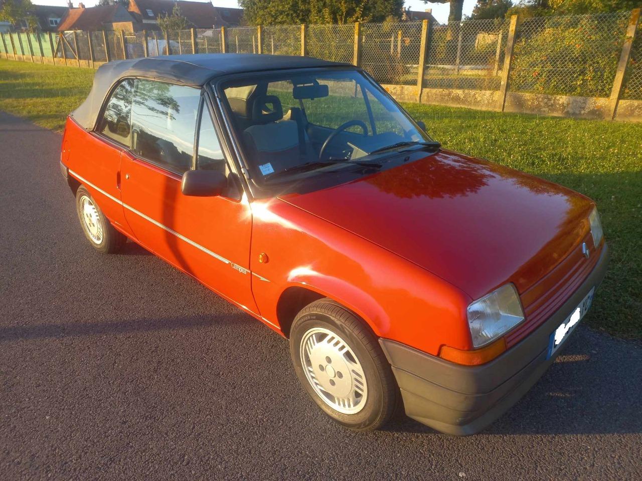 Renault Super 5 ebs cabriolet de 1998 à vendre - voiture ancienne de collection