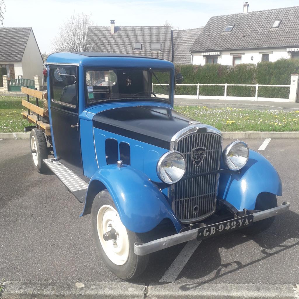 Peugeot 301 plateau de 1932 à vendre - voiture ancienne de collection
