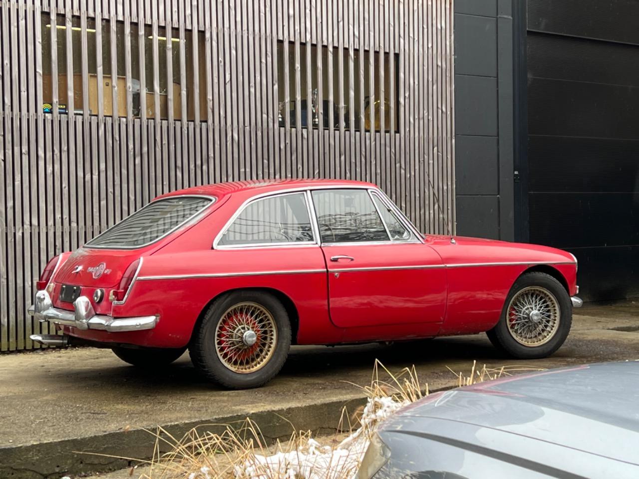Mg MgC GT de 1968 à vendre - voiture ancienne de collection