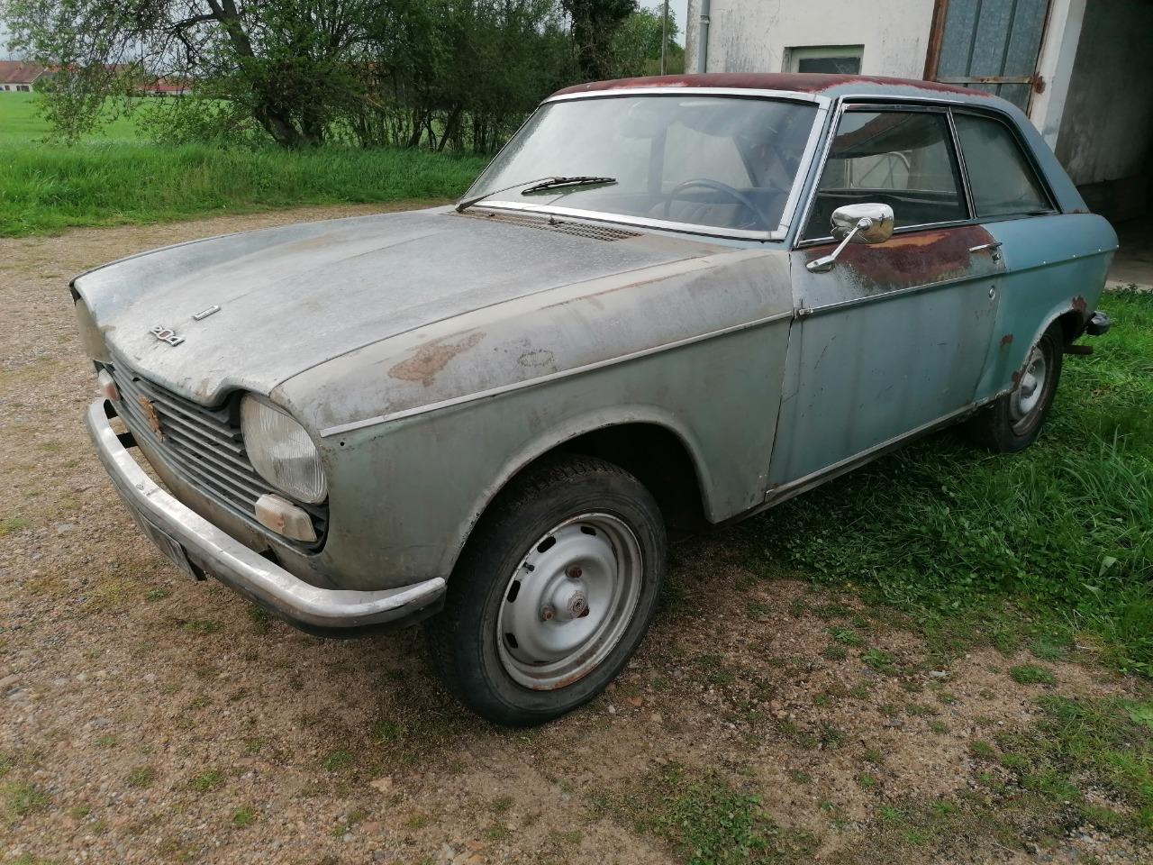 Peugeot 204 Coupé de 1970 à vendre - voiture ancienne de collection