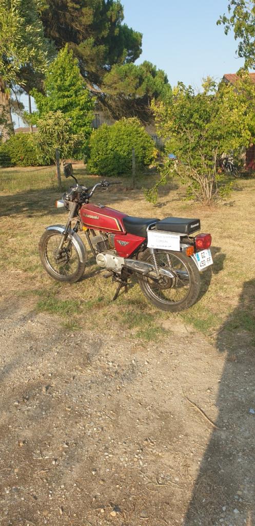 Kawasaki 125cc GTO de 1986 à vendre - moto ancienne de collection