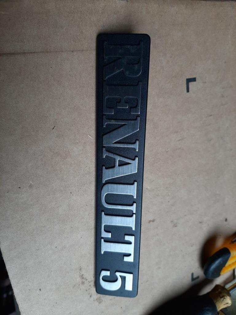 Logo RENAULT 5 (R5) à vendre