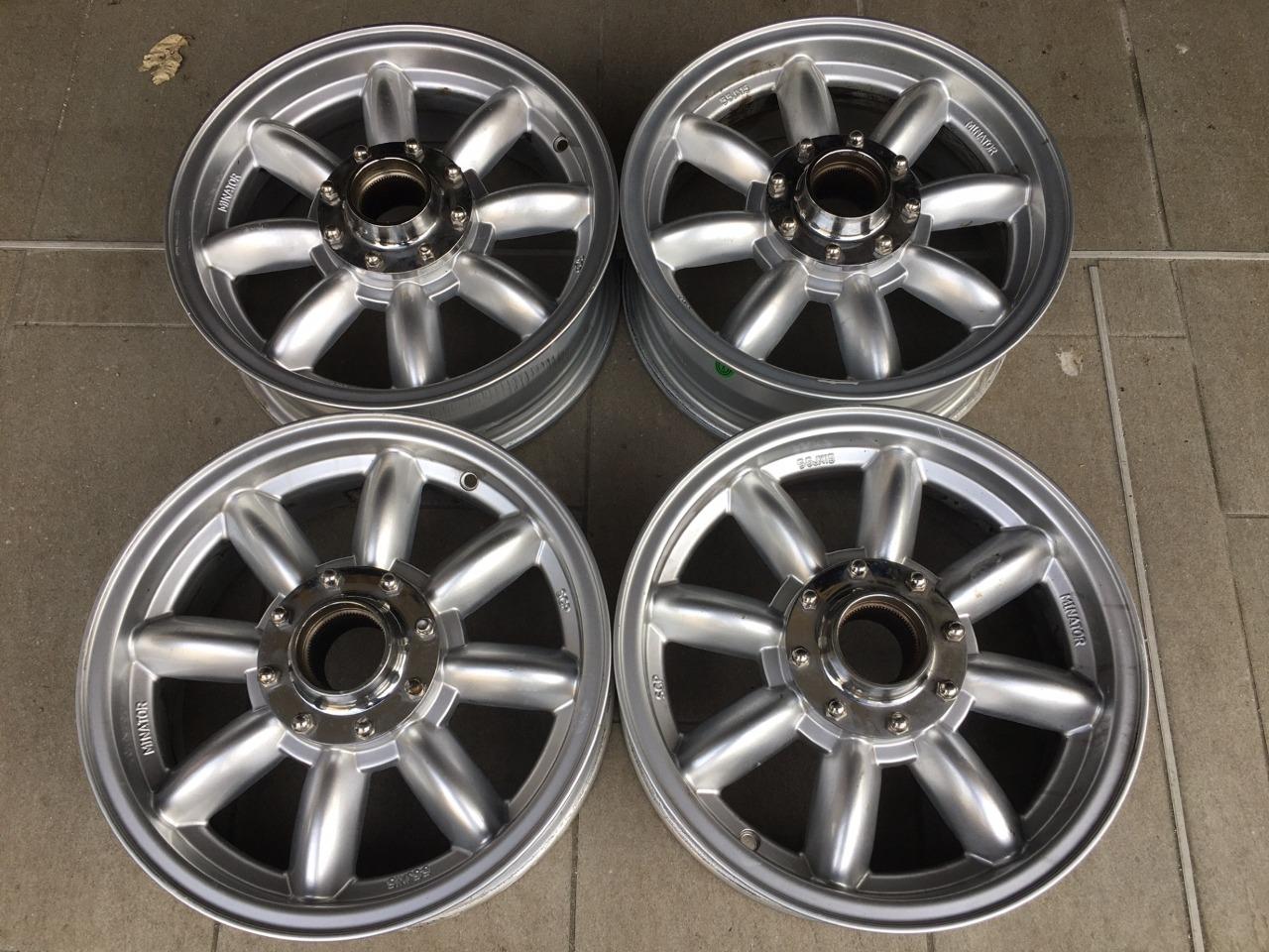 Jantes Mini-Lite fixation centrale en 15" x 5,5J à vendre